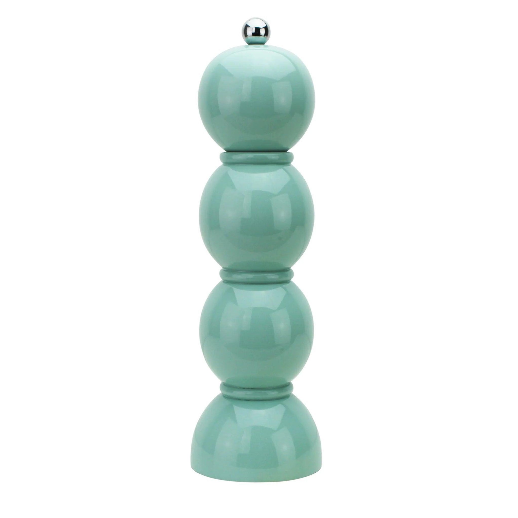 peper en zoutmolen bobbin eau de nil 24cm addison ross — FOODIES IN HEELS