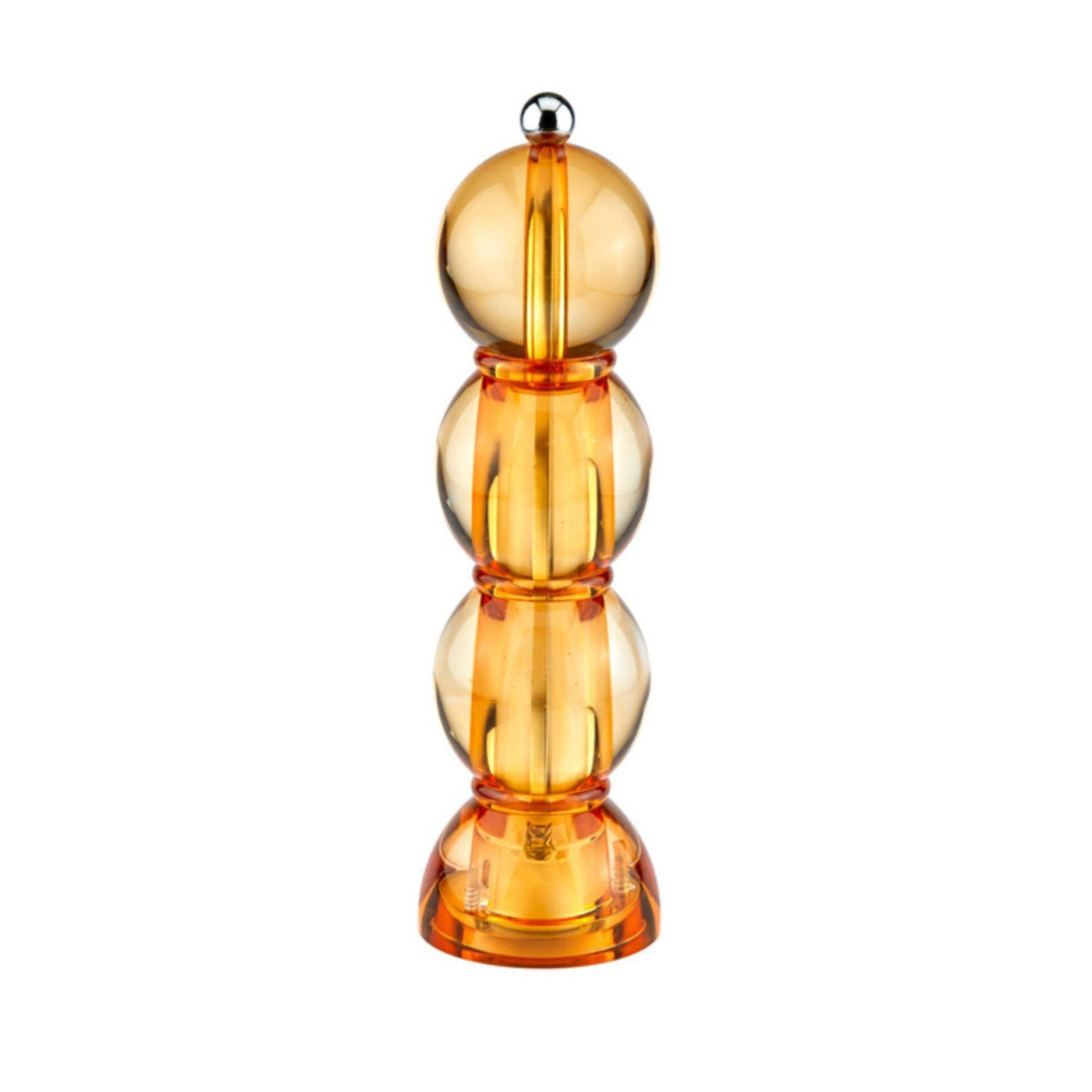 peper en zoutmolen bobbin ice amber 24cm addison ross — FOODIES IN HEELS